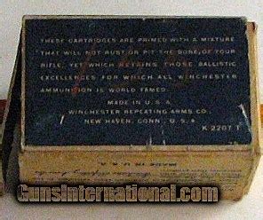 Vintage 22 Hornet Winchester Ammunition