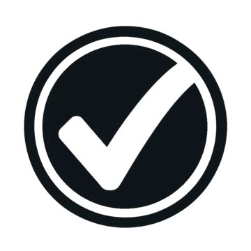 Checkmark Under Red Circle Icon Png Images Vectors Free Download Pngtree