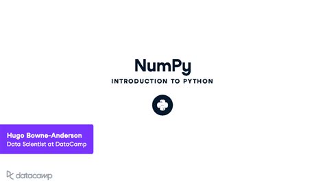 Chapter 4 Python Numpy I N T R O D U C T I O N T O P Y T H O N Hugo