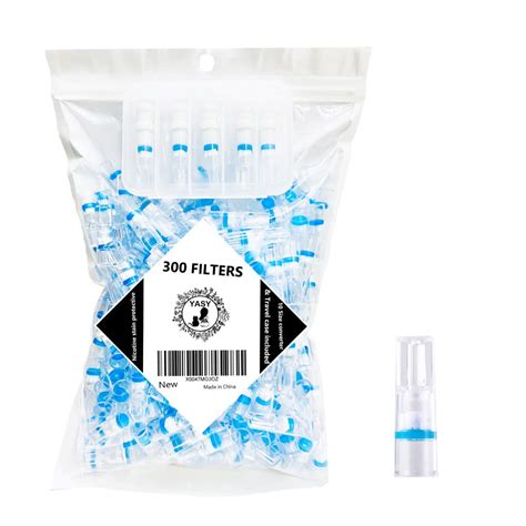 300 Cigarette Filters With Travel Case Disposable Cigarette