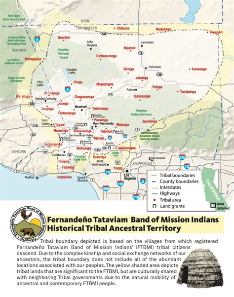 Fernandeño Tataviam Band Of Mission Indians Nahc Digital Atlas