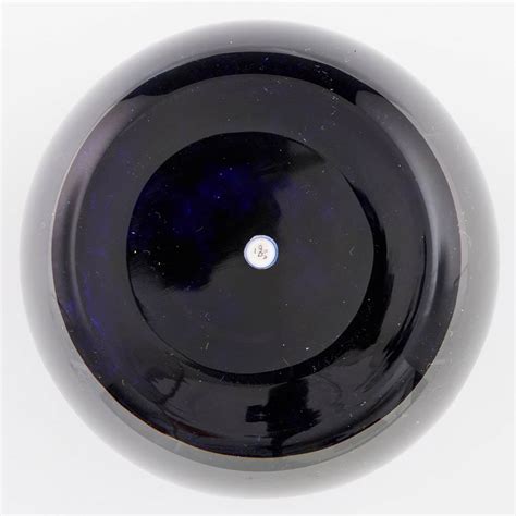 Perthshire Paperweight Christmas Holly 1987