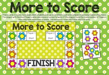 Comparing Quantities Games And Activities By With Mrs B TpT