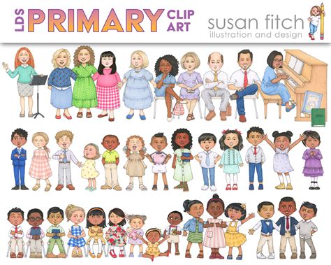 Lds Primary Color Clipart
