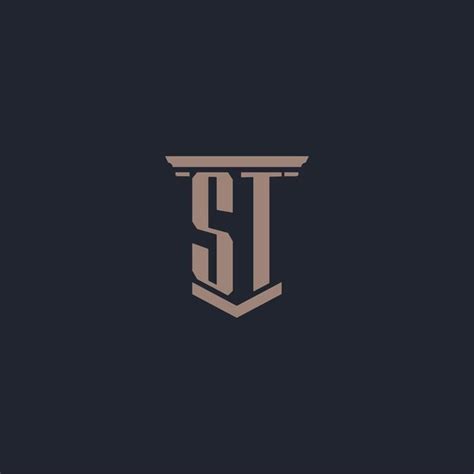 St Monogram Vector Art Icons And Graphics For Free Download