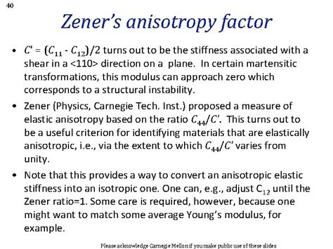 Anisotropic Elasticity 27 750 Texture Microstructure Anisotropy A