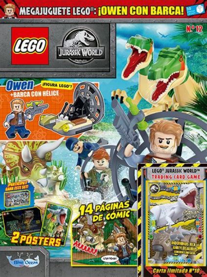 Jurassic World 2019 Blue Ocean Lego 12 Ficha De Número En Tebeosfera