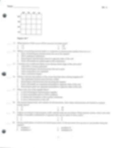 Biology Chapter 10 Test Sexual Reproduction And Genetics Schemes And Mind Maps Biology Docsity