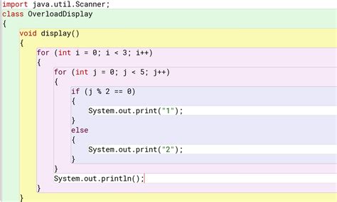 Define A Class To Overload The Method Display As Follows Void