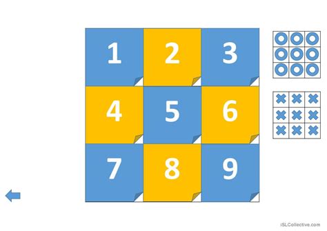 Tic Tac Toe Game Passive Voice Gen English Esl Powerpoints