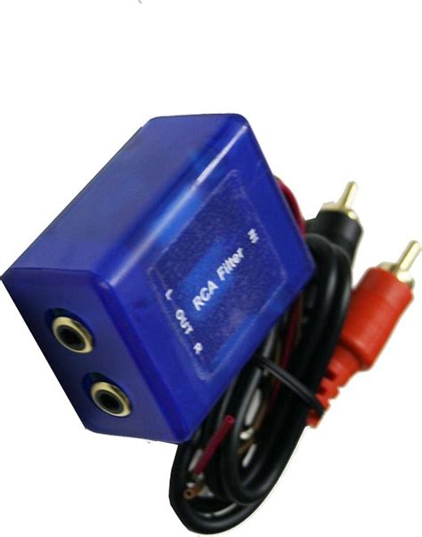 Rca Ground Loop Isolator Noise Kills Hum Audio Filter
