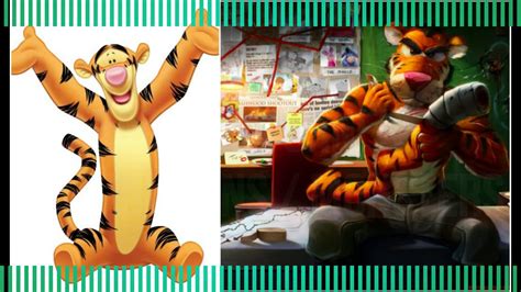Cartoon Characters Turned Into Monsters And Villans Youtube