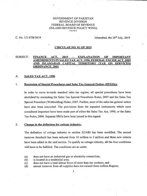 Goods Classification Pdf Tax Refund Excise