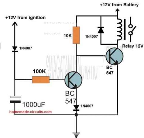 Simple Delay Timer Circuits Explained Homemade Circuit Projects