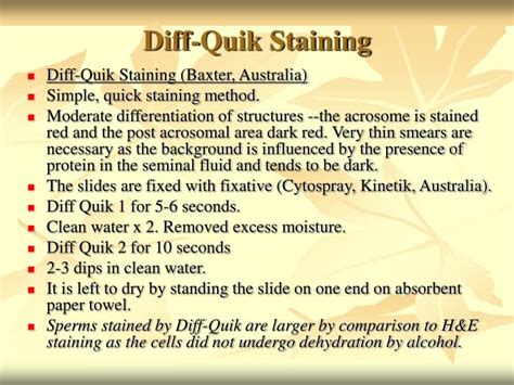 What Is Diff Quik Stain Used For At Nicole Humphreys Blog