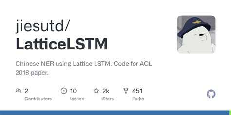 Github Jiesutd Latticelstm Chinese Ner Using Lattice Lstm Code For Acl Paper