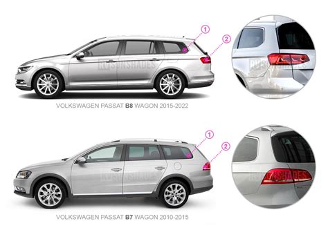 Vw Passat Alltrack Sun Shade B8 Wagon 2015 2022 Set Of 4 Rvsunshades