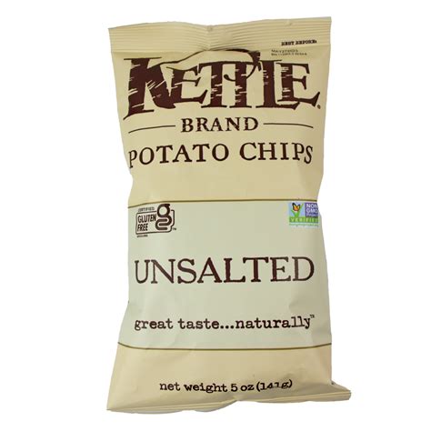 Kettle Brand Potato Chips Unsalted