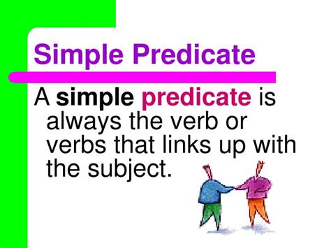 ppt subjects and predicates powerpoint presentation id 171419