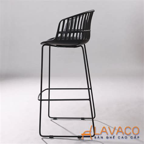 Ghế quầy bar nhựa chân sắt cao cấp tại Lavaco MẪU HOT 2023