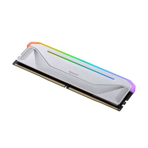 Ram Ddr5 5200 32gb 16gbx2 Apacer Nox Rgb White Ah5u32g52c522nwaa 2