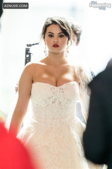 Selena Gomez Sexy Spotted With Martin Short And Steve Martin Filming A Wedding Scene For Only