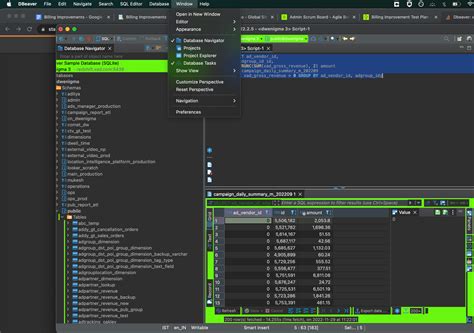 Dbeaver Cant Find Database In Navigator Stack Overflow