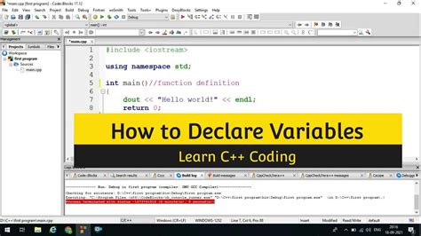 How To Declare Variables In C How To Declare Variables And