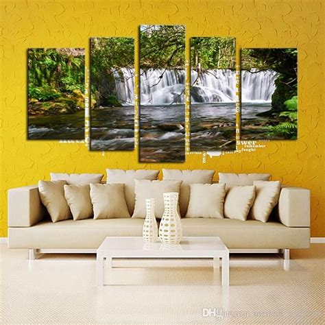 Bringing The Serenity Of Waterfalls Indoors With Moving Waterfall Wall Art