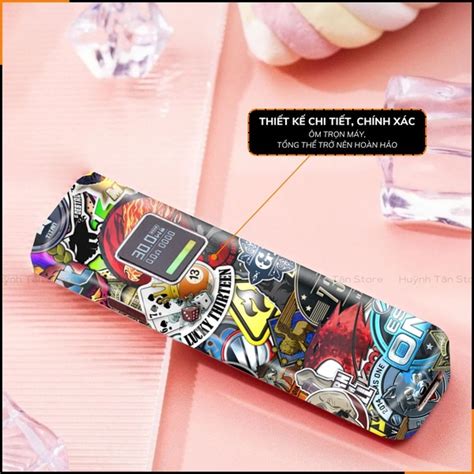 Miếng Dán Skin In Hình Xlim Pro Xlim V2 Xlim Se Rill Xfeelin Xlim