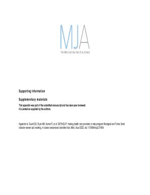 Fillable Online How To Use Appendices In Research Papers Fax Email Print PdfFiller