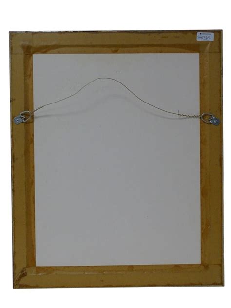 Lot Vintage Framed Ae Backus Framed Poster