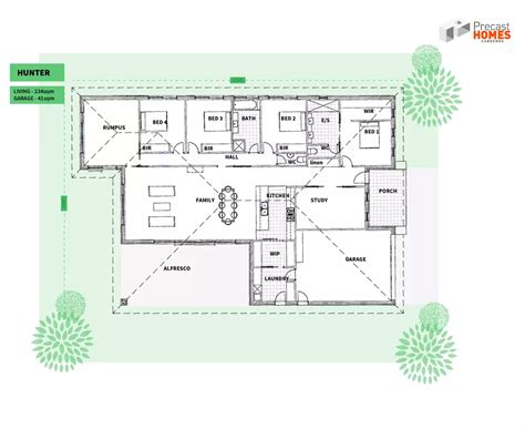 The Hunter Design Precast Concrete Home Precast Homes