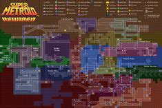 Super Metroid Brinstar Map