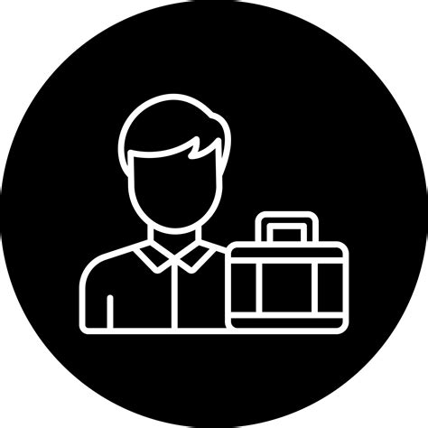 Passenger Vector Icon Style 22545664 Vector Art At Vecteezy