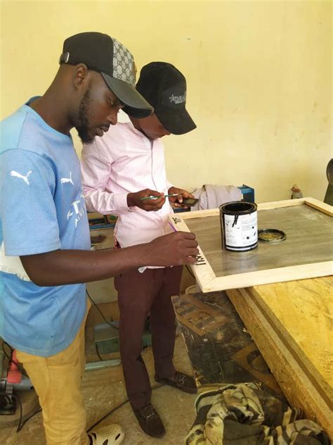 Picture Frames Design Project In Progress In Carpentry Department Graade Skills Academy