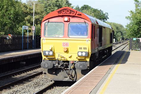 Db 66105 Willington Railway Station Db Cargo Class 66 Sh Flickr