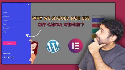 Why We Should Not Use Off Canva Widget New Feature In Elementor 322