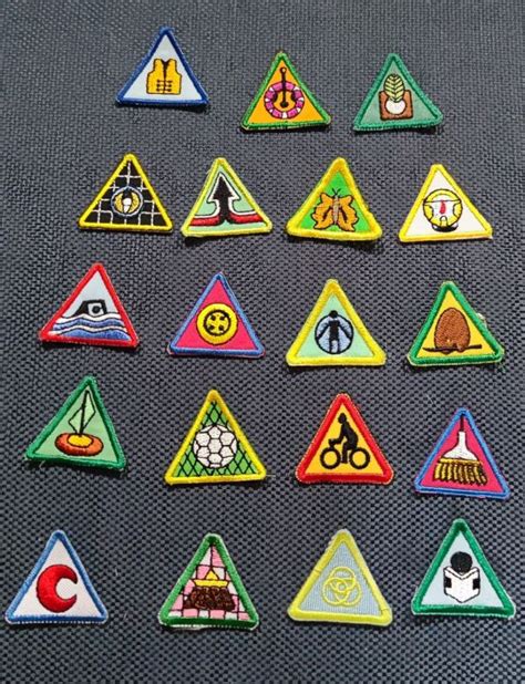 Malaysia Cub Scout Proficiency Old Badges 19pcs Lazada