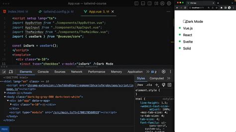 Dark Mode In Tailwind Css A Vuejs Lesson From Our Vuejs