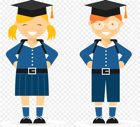 矢量戴学士帽的学生png图片素材下载 图片编号9002822 Png素材网