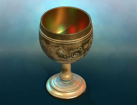 Goblet Bowl Pbr 3d Model By Skazok