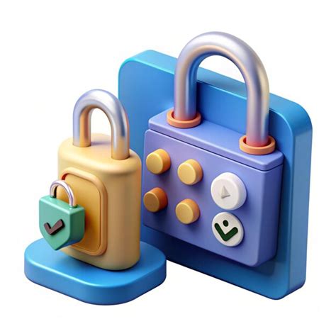 Premium Photo 3d Computer And Protect Personal Data Cyber Security Concept Padlock And