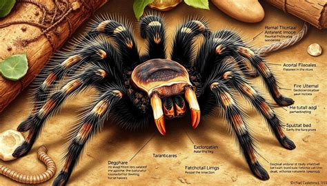 Cómo Las Tarántulas Han Evolucionado Para Adaptarse A Diferentes
