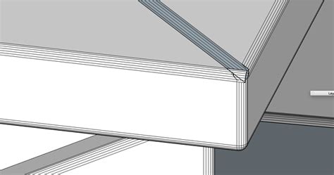 How To Make A Concave And Convex Chamfered Edge Meet Sketchup