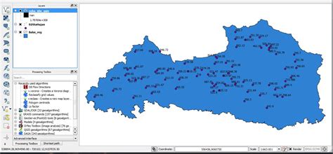 Interpolation Interpolating Data Using Qgis Geographic Information