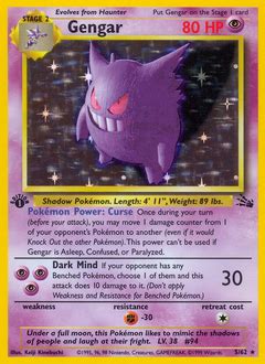 Gengar Pokémon Card Value And Price Pokemoncardvalue