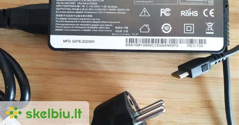 Įkroviklis Lenovo w Usb Type c v Skelbiu lt