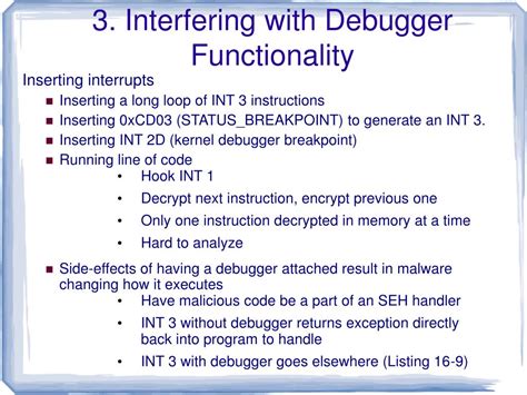 Ppt Part 5 Anti Reverse Engineering Powerpoint Presentation Free