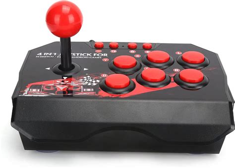Arcade Fight Stick 4 In 1 Wired Arcade Joystick Arcade